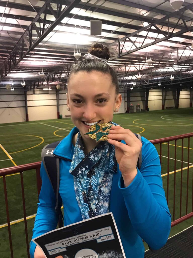 20 Questions with Zanesville’s Adyson Wahl - Region 5 Gymnastics Insider