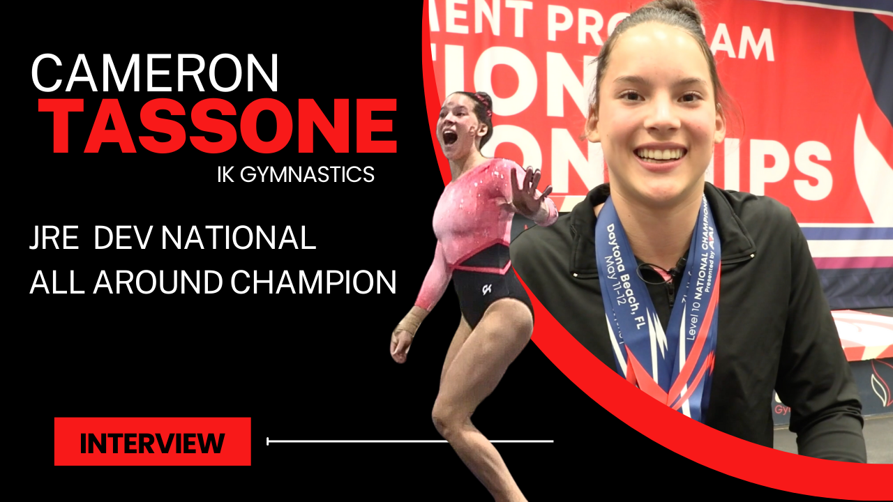 “I Can Do Big Things”- Cameron Tassone (IK) 2024 JR E DEV National AA ...