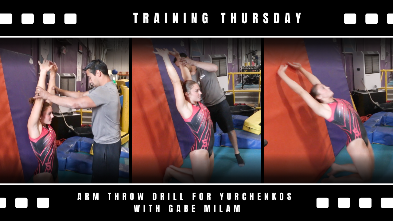 Training Thursday: Arm Throw Drill for Yurchenko Vaults